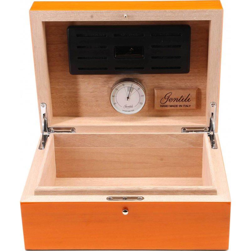 Gentili Humidor Oranje 10 sigaren | Gratis verzending